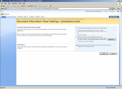 DocuPoint: Content Types, Document Information Panel and Quick Parts