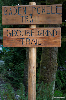 The Grouse Grind Trail Map | Trek It Now