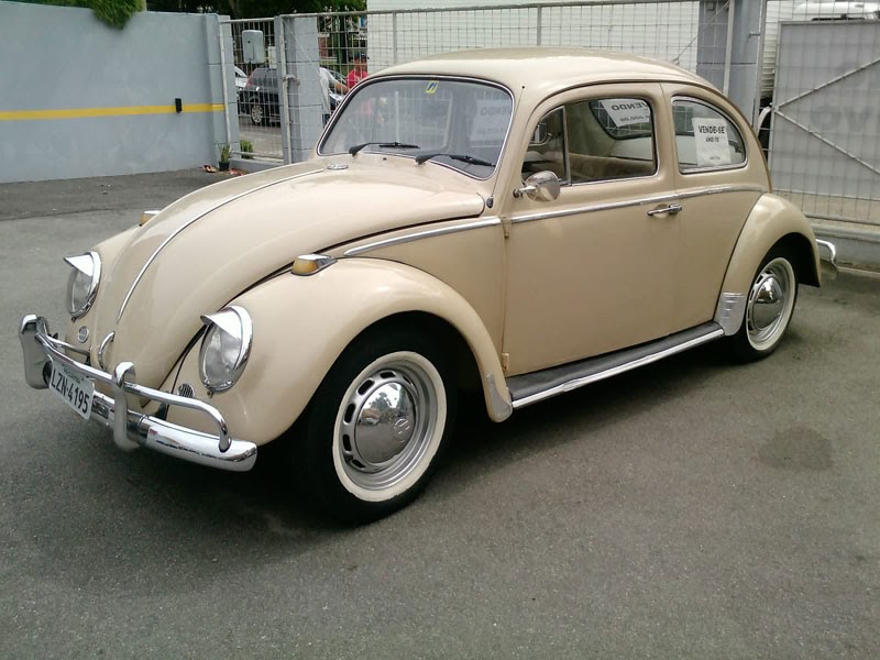 Paixão por Fusca: Fusca 1970 1° Série Bege à venda