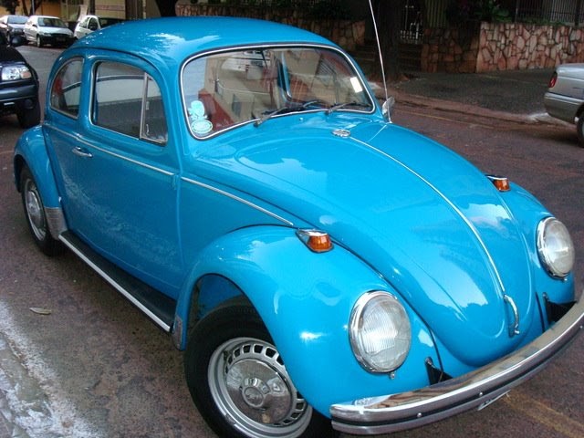 Paixão por Fusca: Fuscão 1971 Azul.