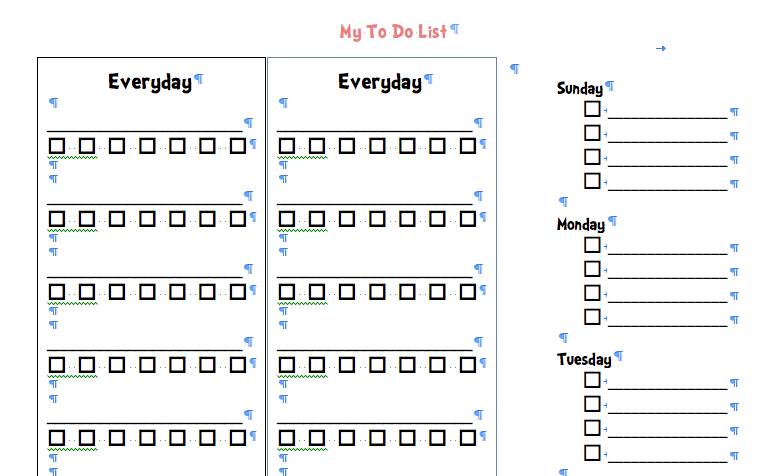 The Attached Mama: Printable: A Busy Mom's To Do List