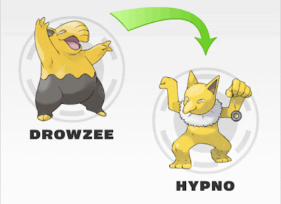 Pokemon Evolução: Evolução Drowzee