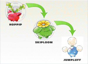 Pokemon Evolução: Evolução Hoppip