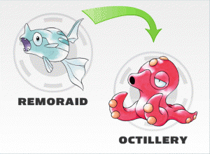 Pokemon Evolução: Evolução Remoraid