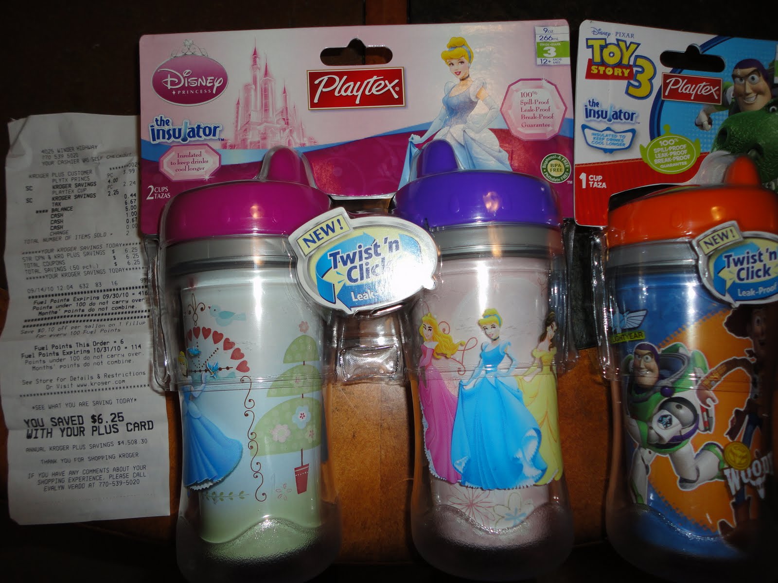 Workin' The Deals: Kroger: Playtex Disney sippy cups are BOGO or 50% ...