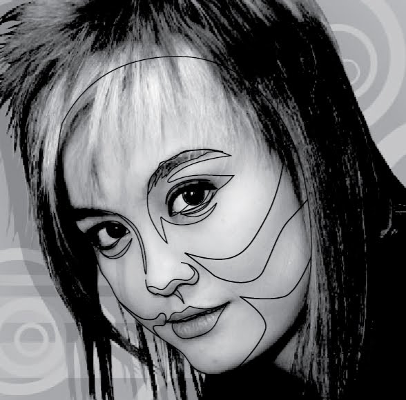 Gambar Vector Wajah di Illustrator | desainstudio | tutorial Photoshop ...