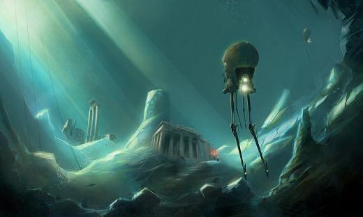 adventure at night: Sejarah Awal Mula Pulau Atlantis