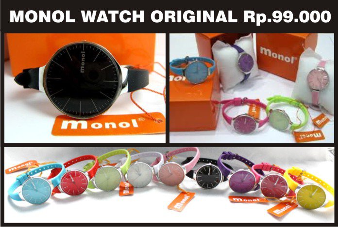Shabby Chick: Monol Watch Original (ada kotak) Rp. 99.000