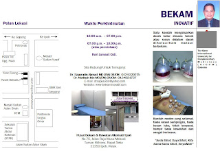 Pusat Bekam Ipoh: Brosur Bekam