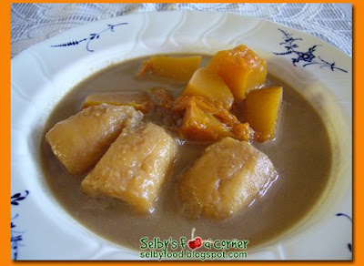 Selby's Food Corner: Kolak with Banana & Pumpkin