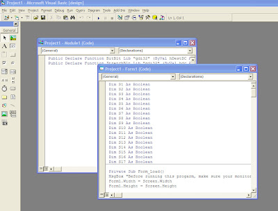Visual Basic Source Code: BitBlt Game Programming Tutorial