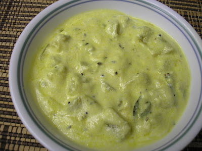MyKitchenCreations: Anapakaya Perugu Kura --Bottle Gourd in Yogurt Sauce