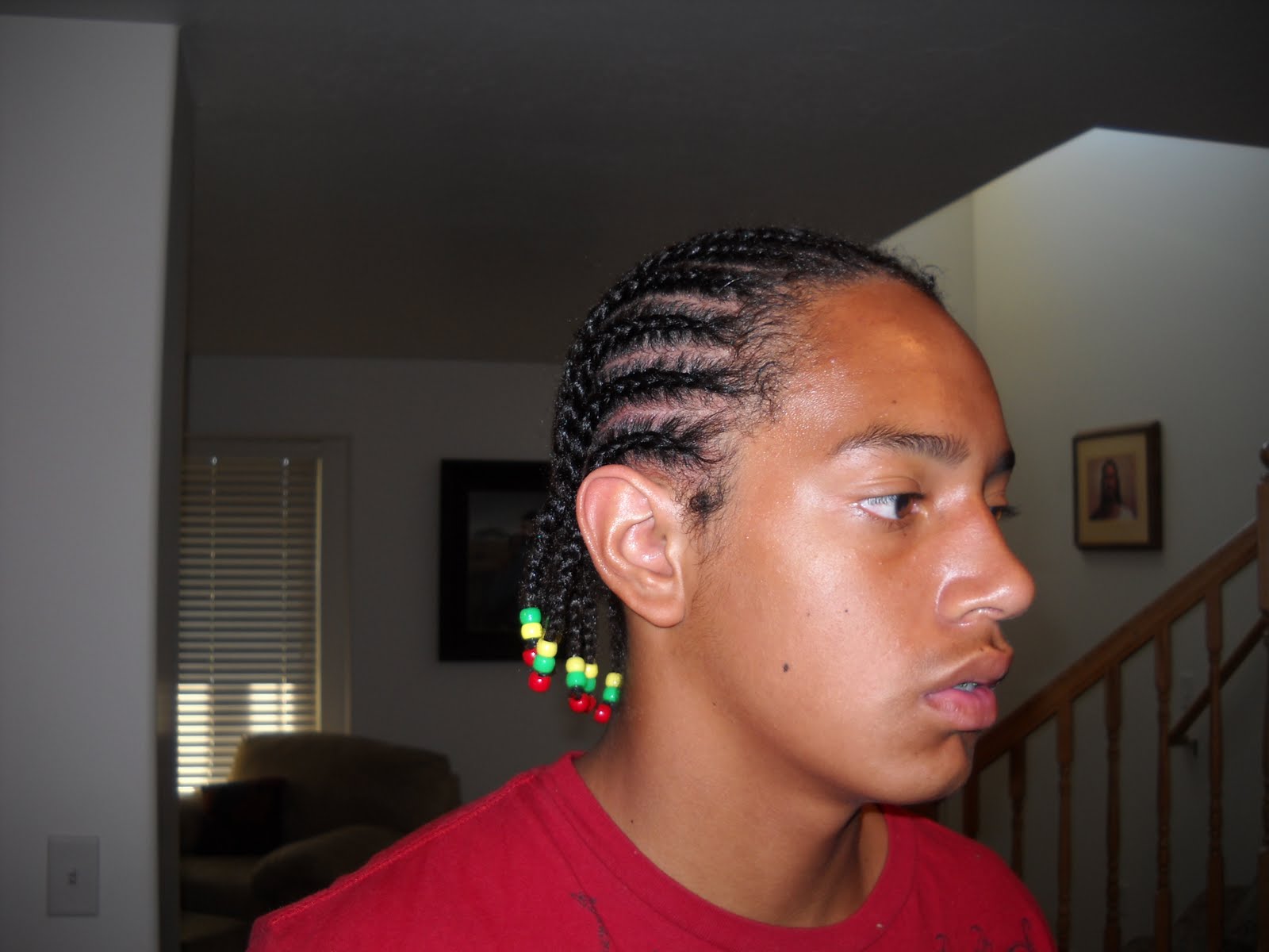 Cornrows Braids Extensions: Straight Back Cornrows