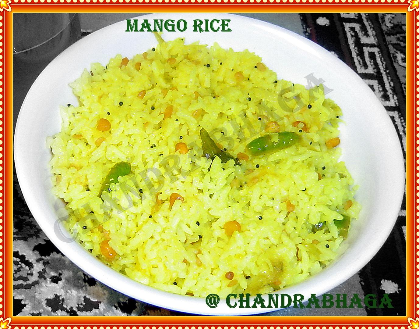 Chandrabhaga: Mango Rice