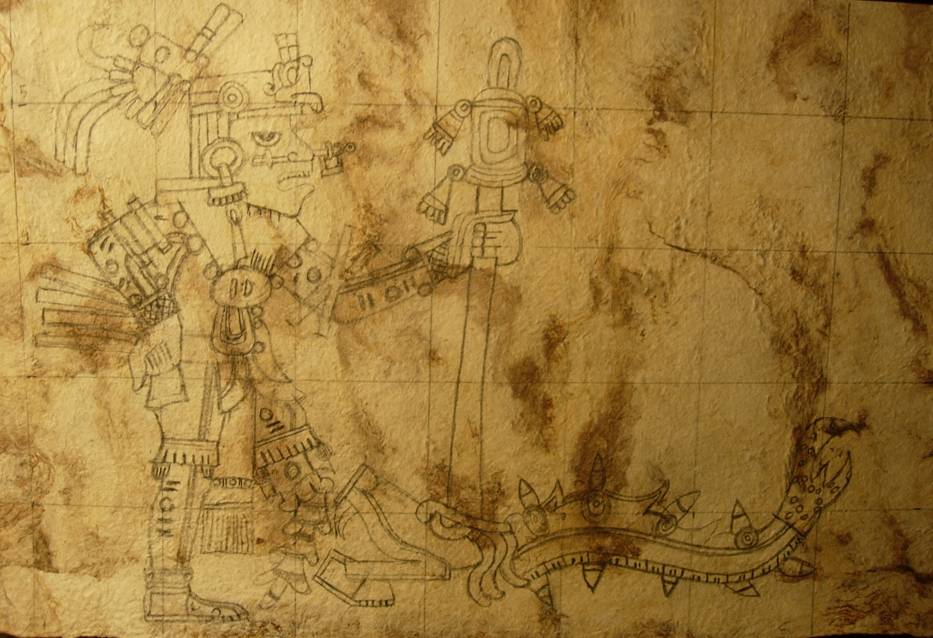 Libertari@s: Tezcatlipoca y Cipactli