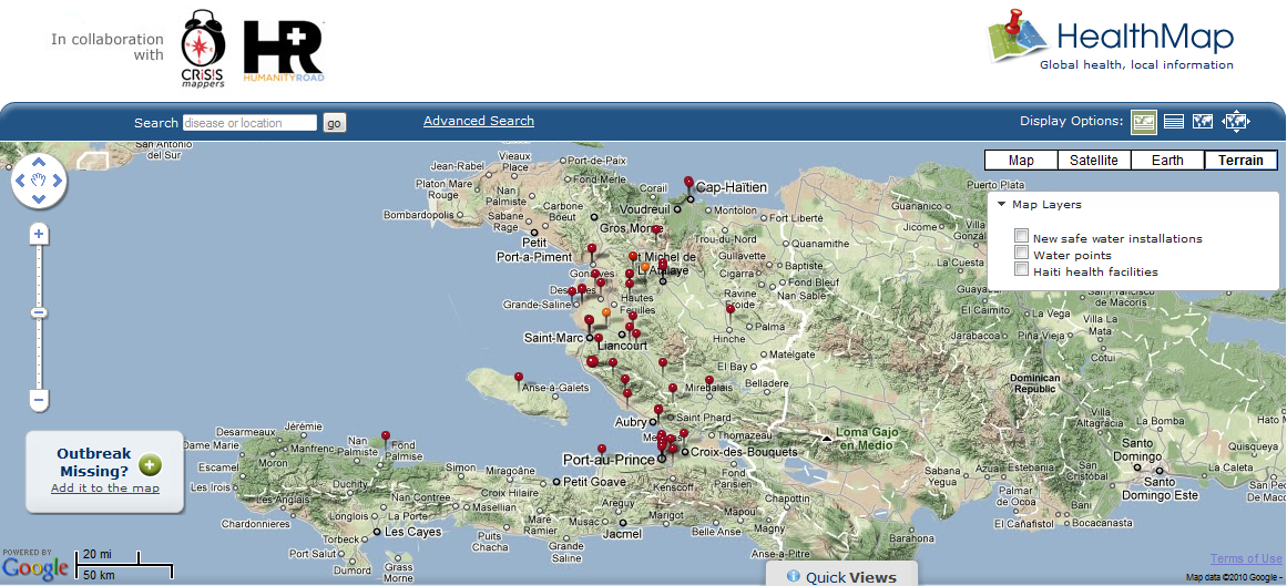 HealthMap: HealthMap provides critical reporting and response ...