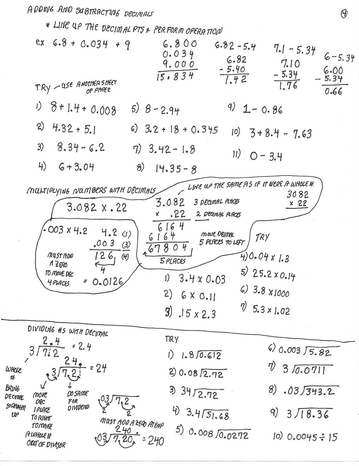 Cobb Adult Ed Math: 2010-08-29