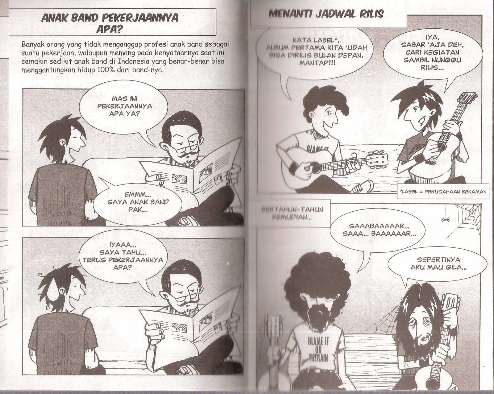 Resensi Komik: Komik Cihuy Anak Band « Blognya Adhitya H. P.