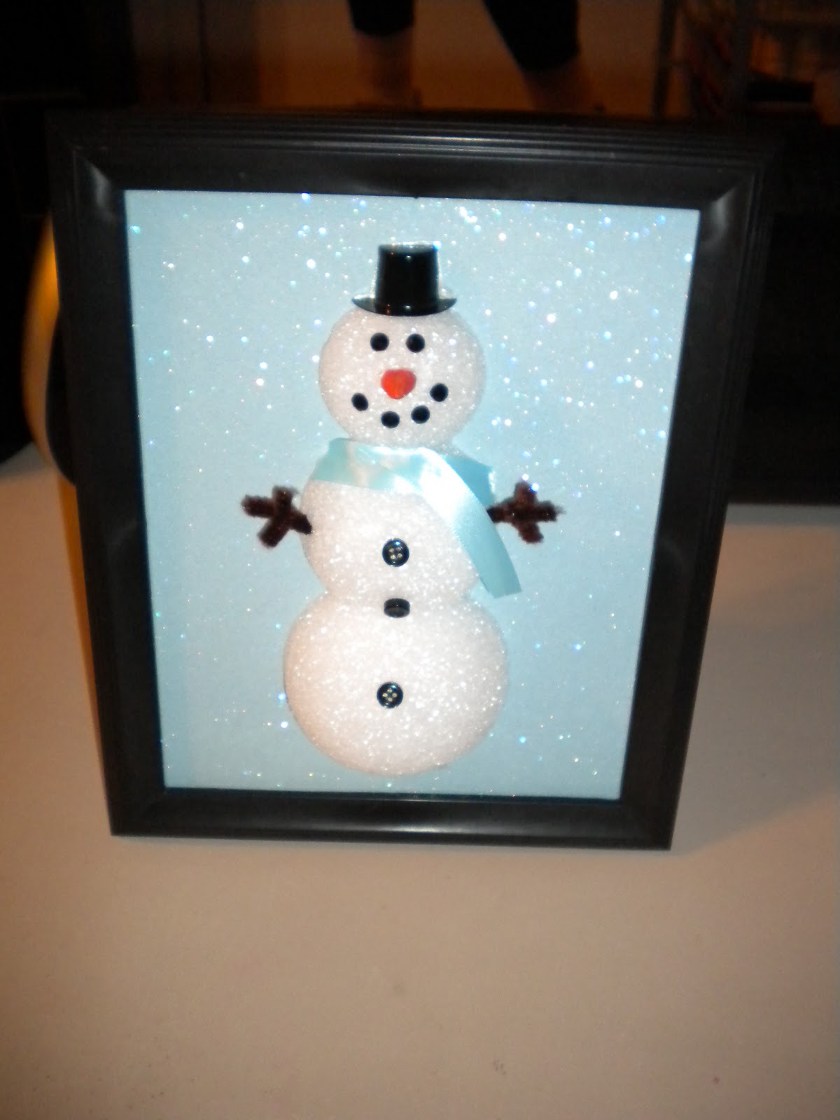 Jean's Crafty Corner: Day 7 of the 20 Days of Crafts: 3D Snowman ...