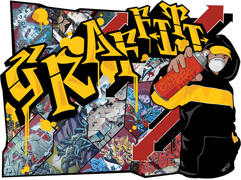 Artistic Freedom: desain grafity