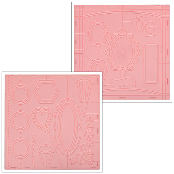 Scrap that!: The Glitter Girls Collection Embossing Boards