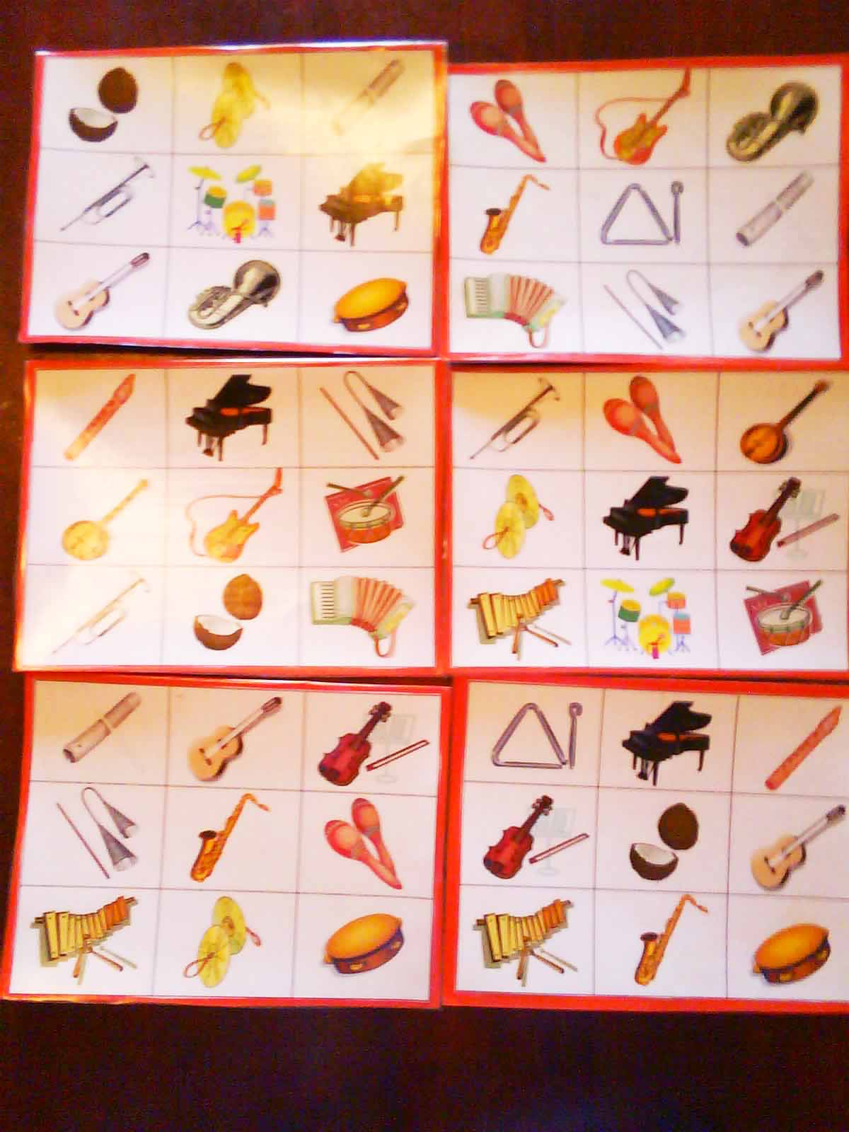 A Música e a Criança: Bingos Musicais