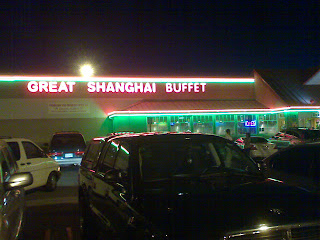 Where we eating: Great Shanghai Buffet, Irwindale