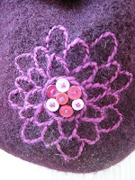 SkaMama's Bone Hook: Felting 101 & Embroidered Felted Backpack Pattern PDF