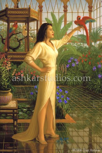 Kiwi's Angels: Macaw Parrots in Art pt.5