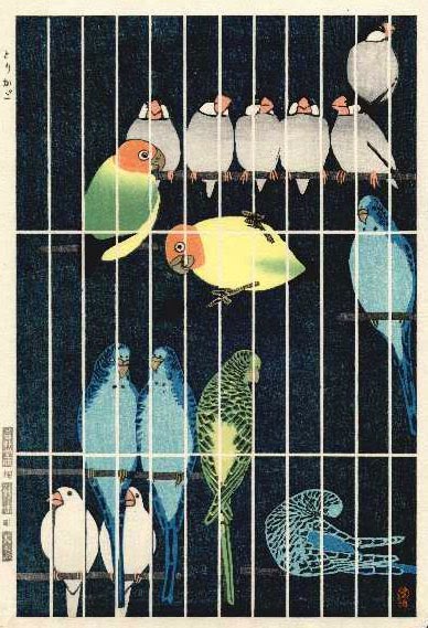 Kiwi's Angels: Japanese Parrot Art