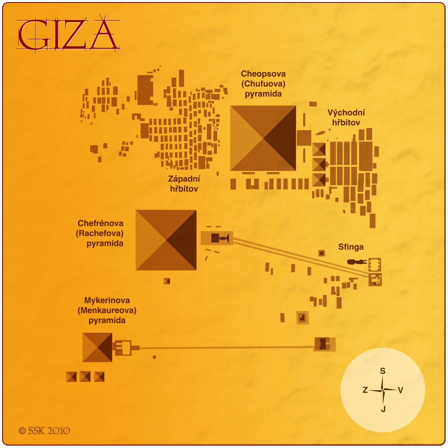 Mystický EGYPT: 100 pohledů na PYRAMIDY v Gíze – 001