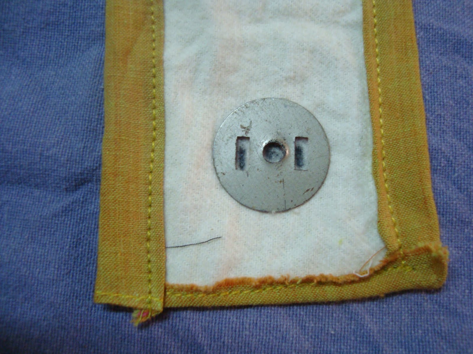 Arm Candy For You: Tutorial-how to add a magnetic snap to a bag/purse