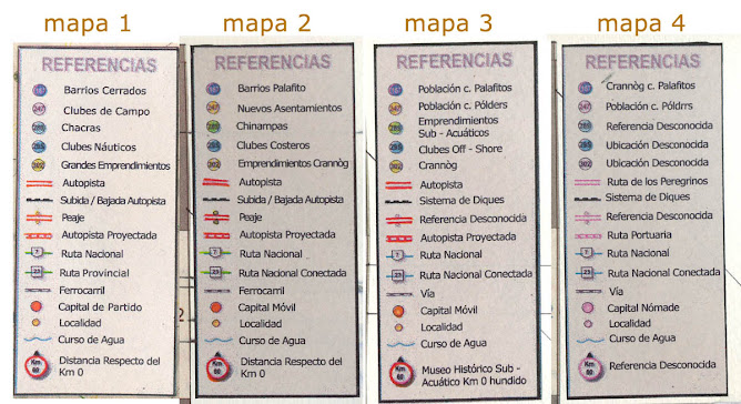 derrotero crannog - referencias mapas