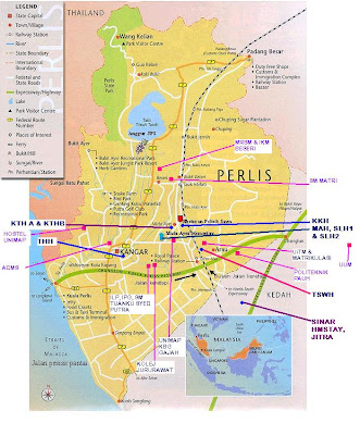 Perlis Homestay : MAP