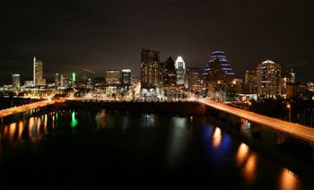 Austin Pictures: Austin Texas at Night Picture
