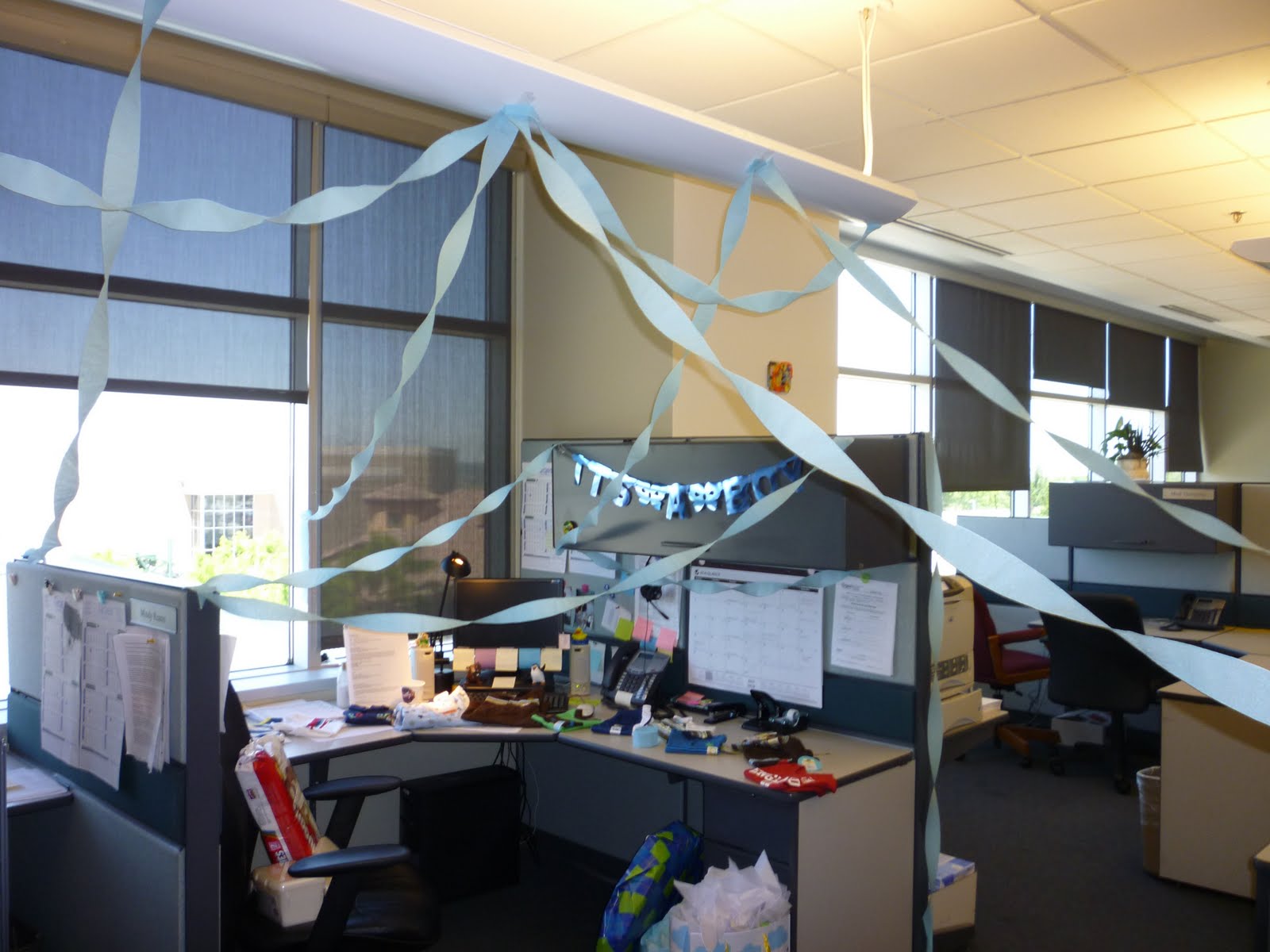Reynolds Family: Surprise Baby Shower at Work
