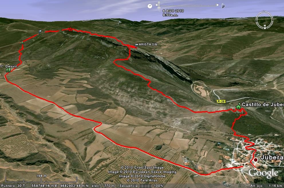 TRACKSRIOJA: Jubera-Tejedo-Castillo-Jubera- - Montañismo