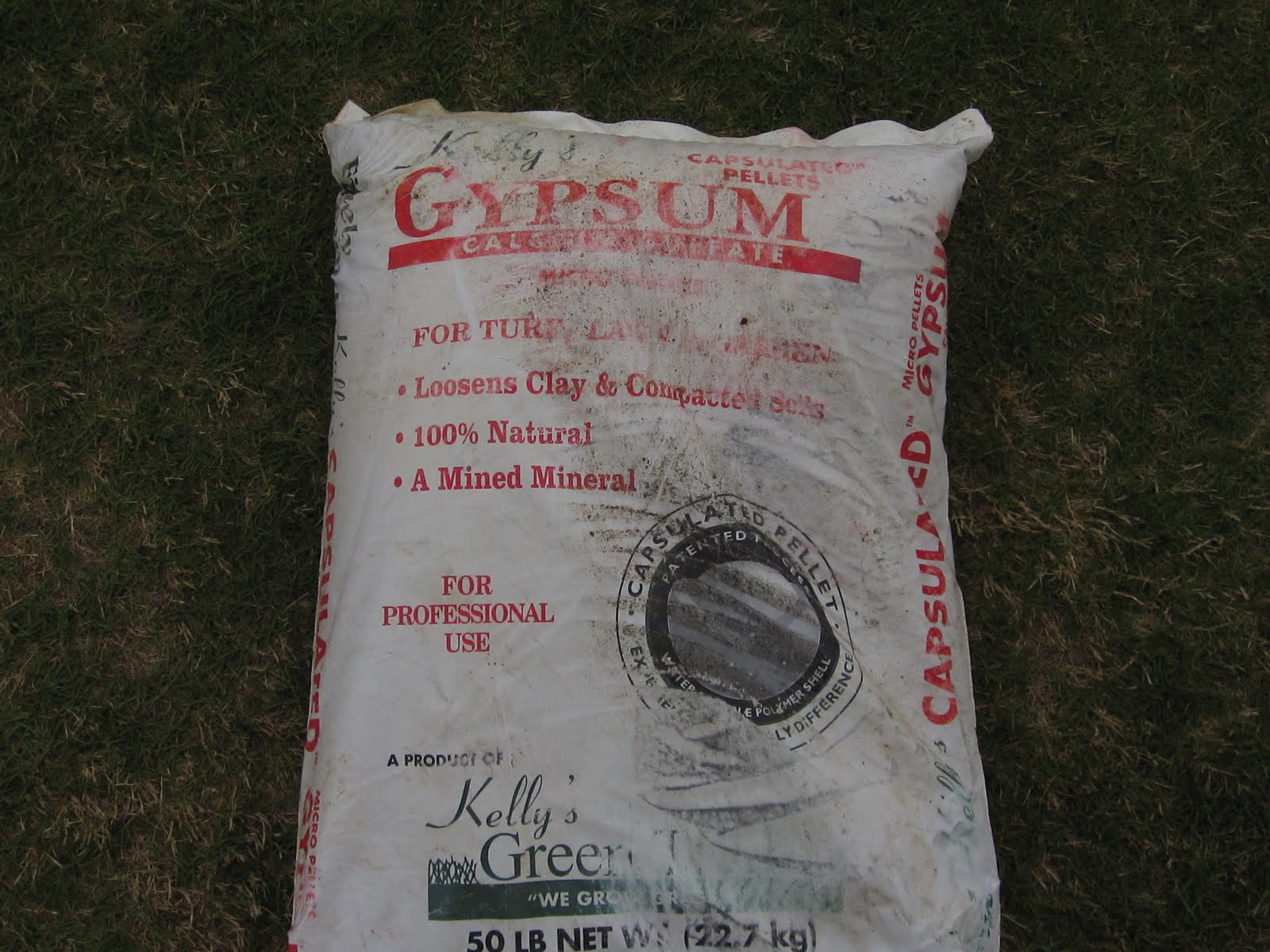 Squire Creek Grounds: Gypsum Application to Greens