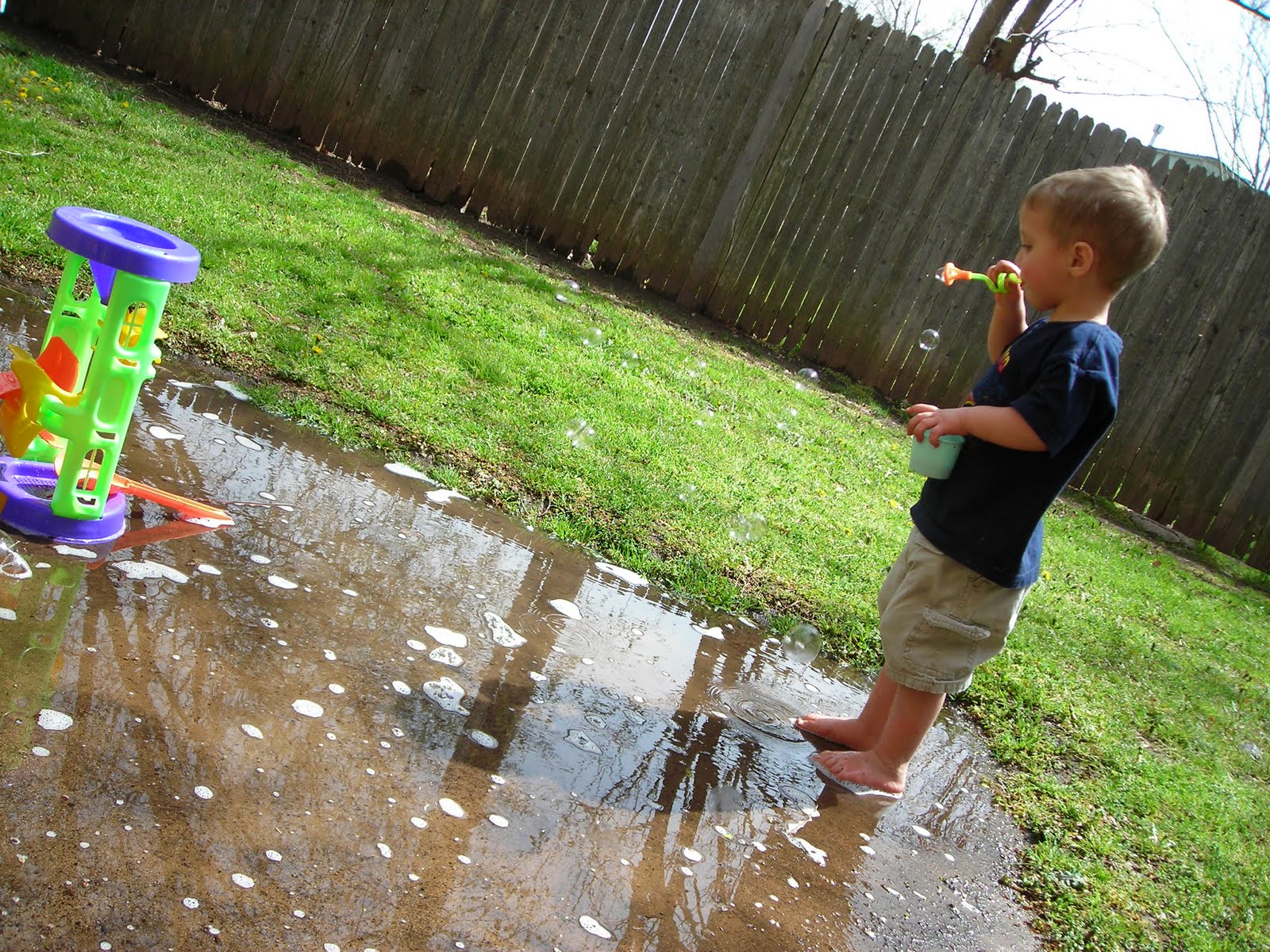 What I Live For: Puddle Splashing