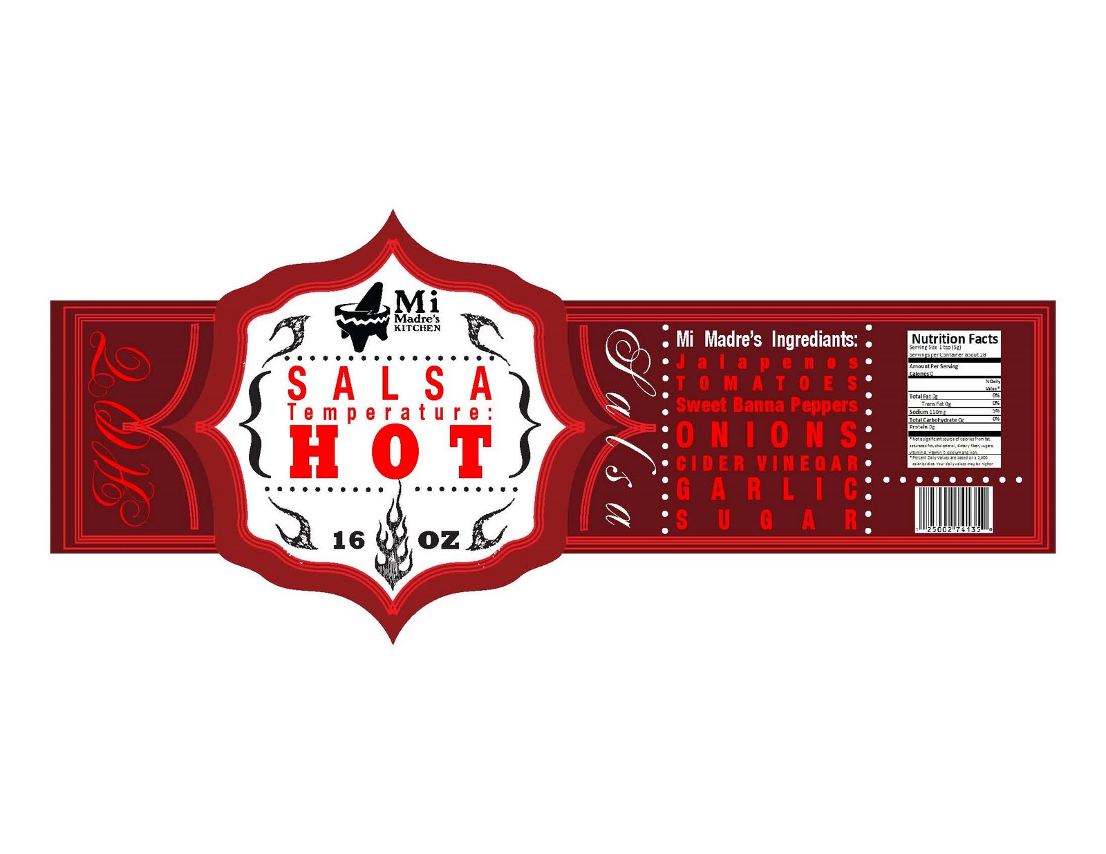 Ryan Lee Johnson Design Blog: Salsa Packaging | Label