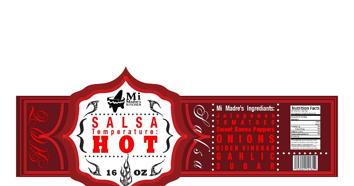 Ryan Lee Johnson Design Blog: Salsa Packaging | Label