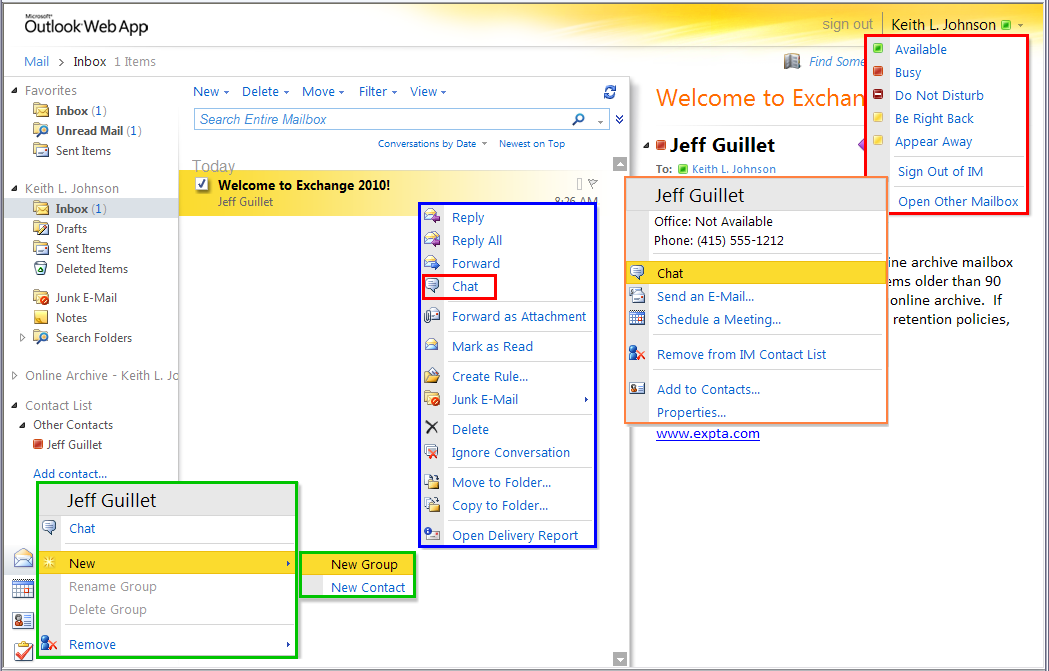 How to Integrate Lync Server 2010 with Exchange 2010 SP1+ OWA | The EXPTA {blog}