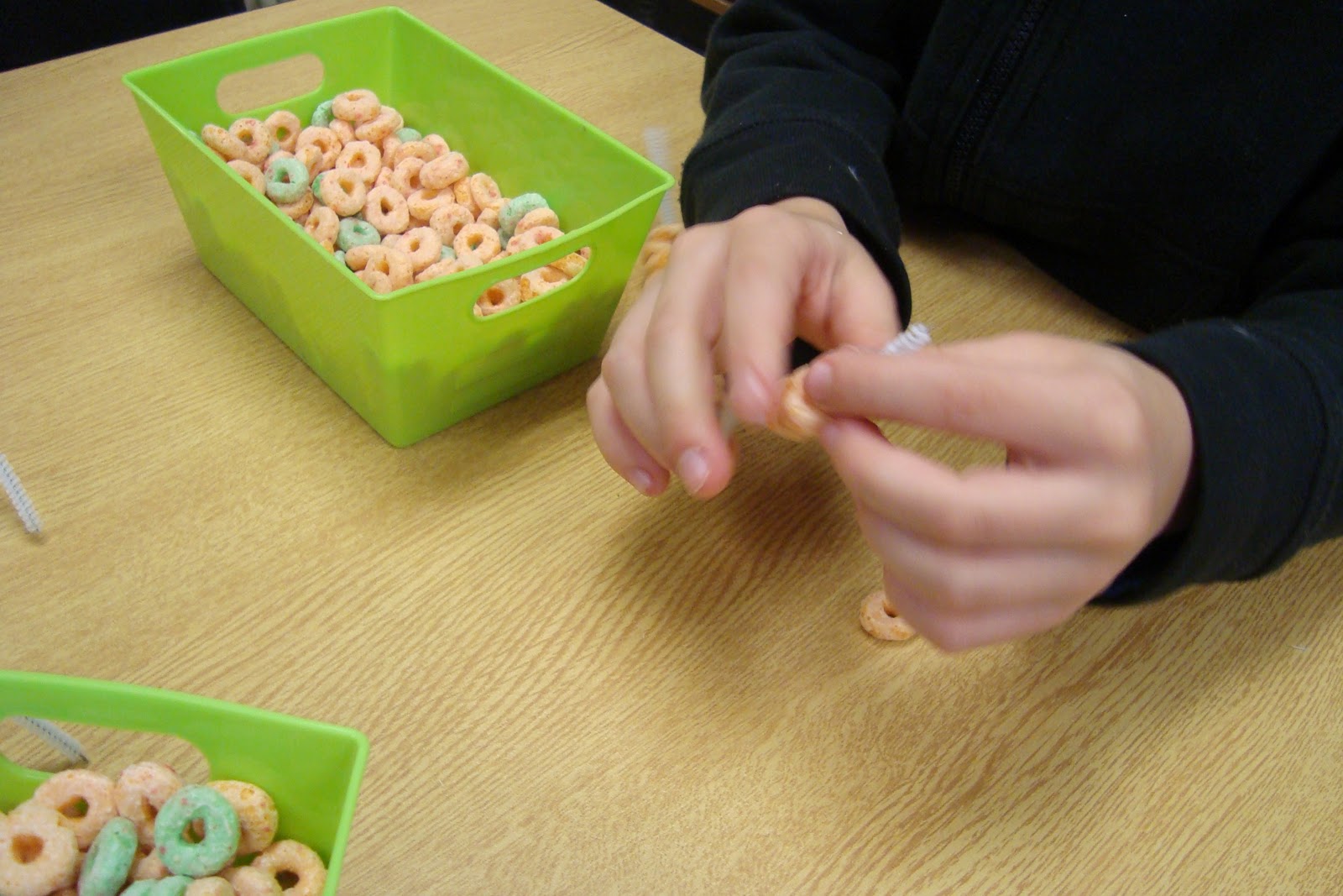 Joyful Learning in the Early Years: Cereal Stringing