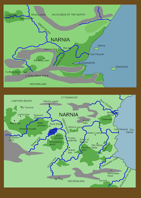 Rooksmoor's Tablets of Lead: An Atlas of Imaginary Worlds 1: Narnia