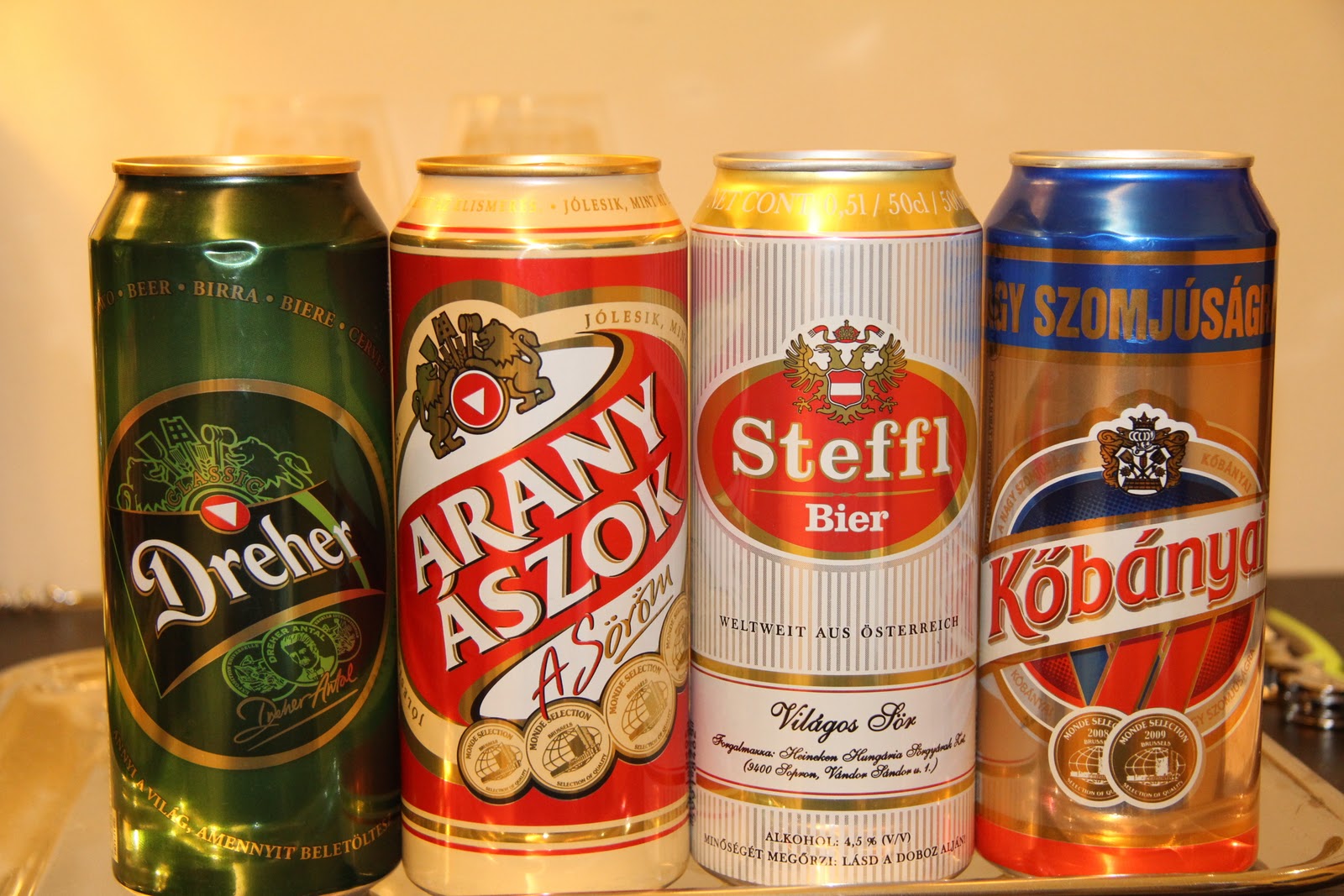 Cleggton's Booze Blog: Hungarian beer showdown (pt II)