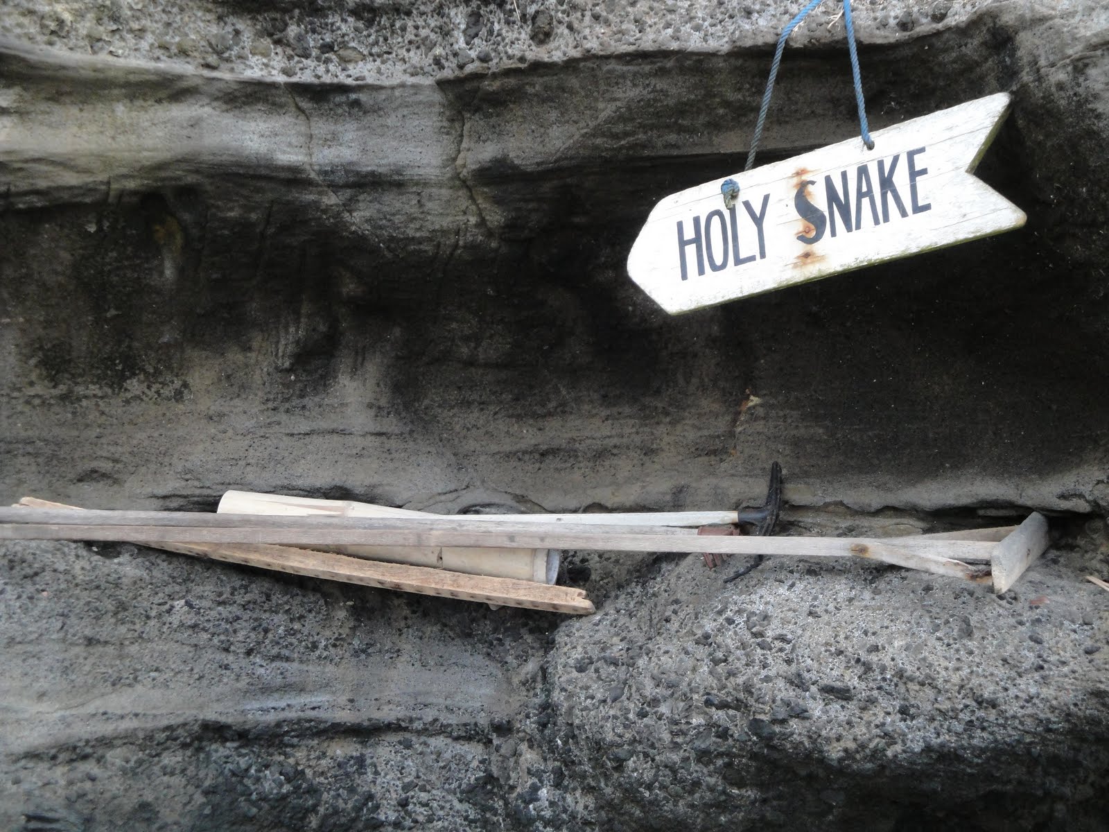 Saskia & Paul, ein Studium auf Bali: Die holy Snakes von Tannah Lot
