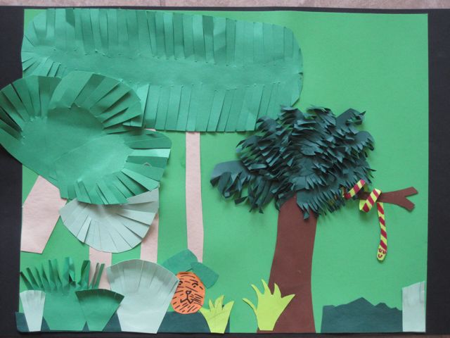 Creator's Joy: Jungle Collage (Henri Rousseau Artist Study)