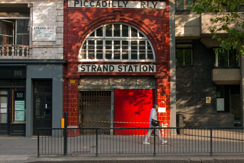Fresh eyes on London: Strand Station