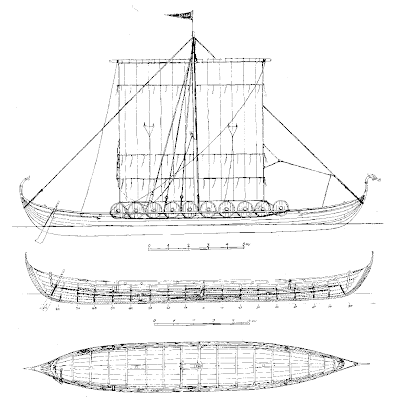 Medioevo y Epico Fantastico: Drakkar, långskip o Viking ship.