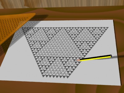 Gizmos and Stuff: Stencil para desenhar Fractais